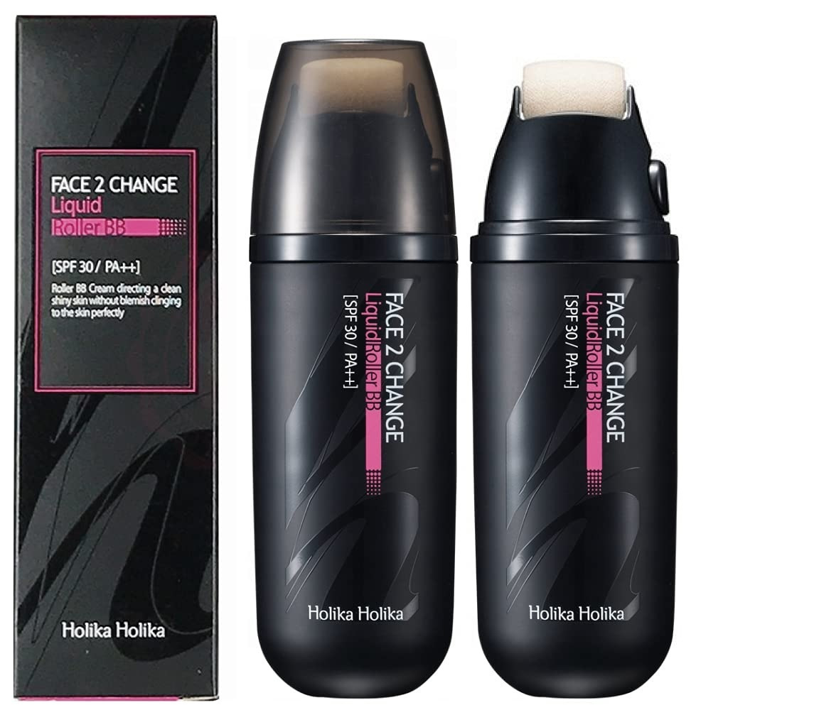 Holika Holika Face 2 Change Liquid Roller BB Ενυδατική Κρέμα Προσώπου Ημέρας με SPF30 30ml ...