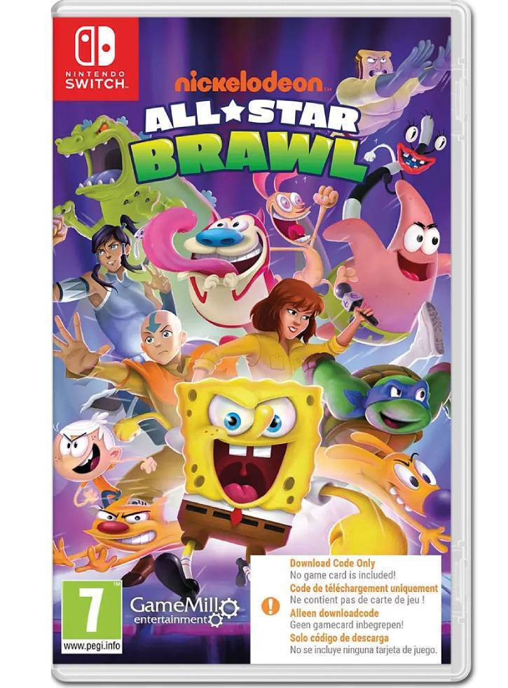Nickelodeon All-Star Brawl (Code In A Box) Switch Game | Skroutz.gr