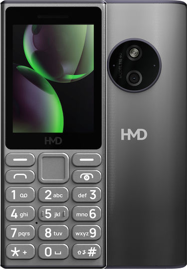 HMD 110 4G Dual SIM Κινητό με Κουμπιά Titanium | Skroutz.gr