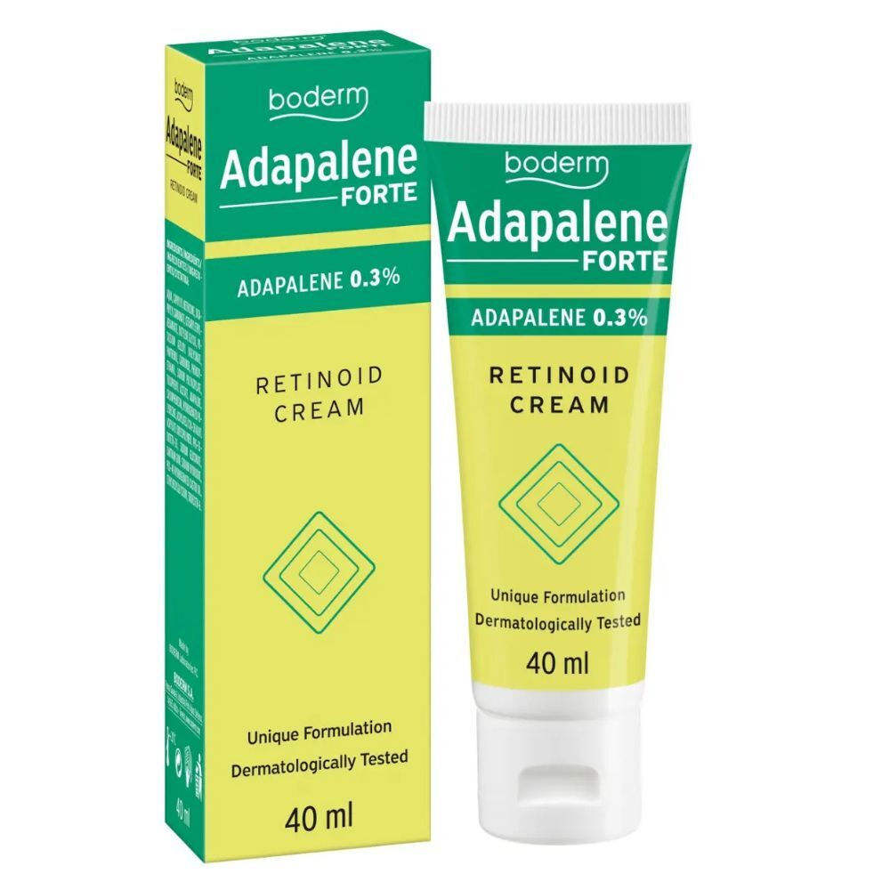 Boderm Adapalene 0.3% Forte REtinoid Ενυδατική Κρέμα Προσώπου κατά των ...