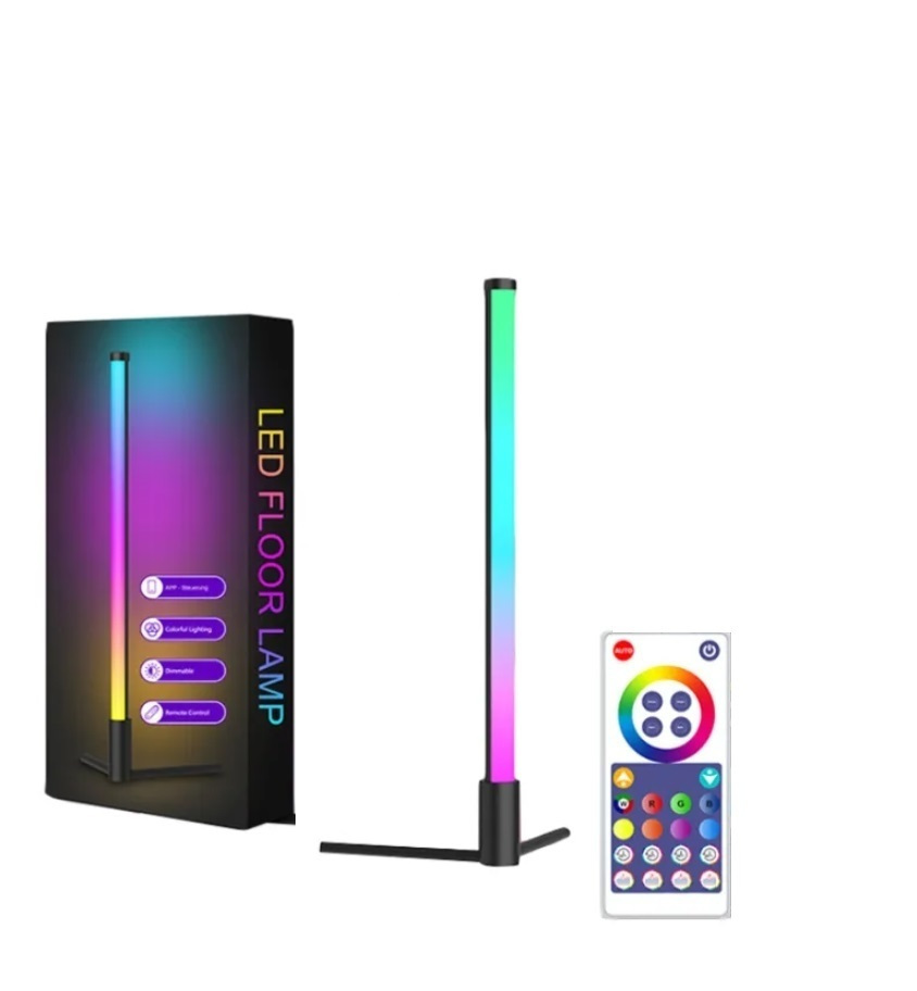 Benson LED Φωτιστικό Δαπέδου Υ40εκ. με RGB Φως Μαύρο 14484 | Skroutz.gr