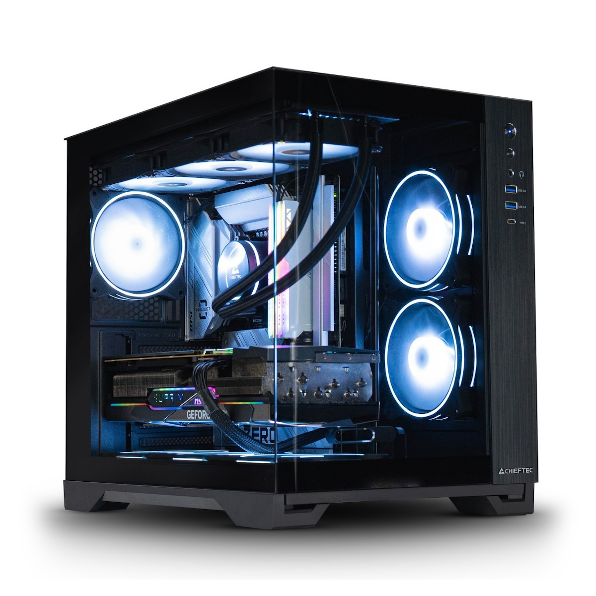 U-Case Apex Gaming PC RGB Gaming Desktop PC (i7-14700KF/32GB DDR5/1TB ...