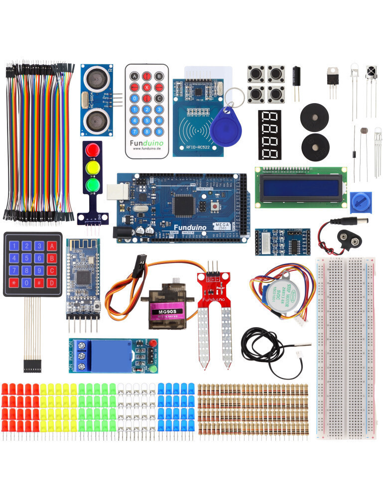Funduino Starter Kit-mega2560 R3-education Arduino Βιβλίο Εργασίας ...
