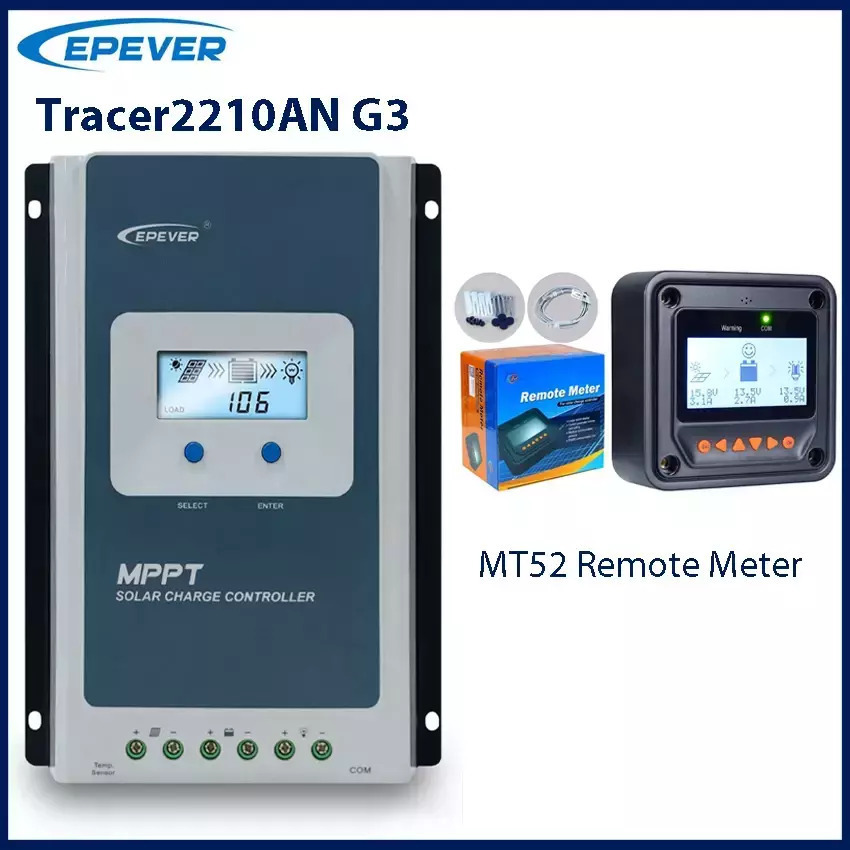 Mppt Solar Controller 20a Current 100v Open Circuit Voltage Mt52 20a ...