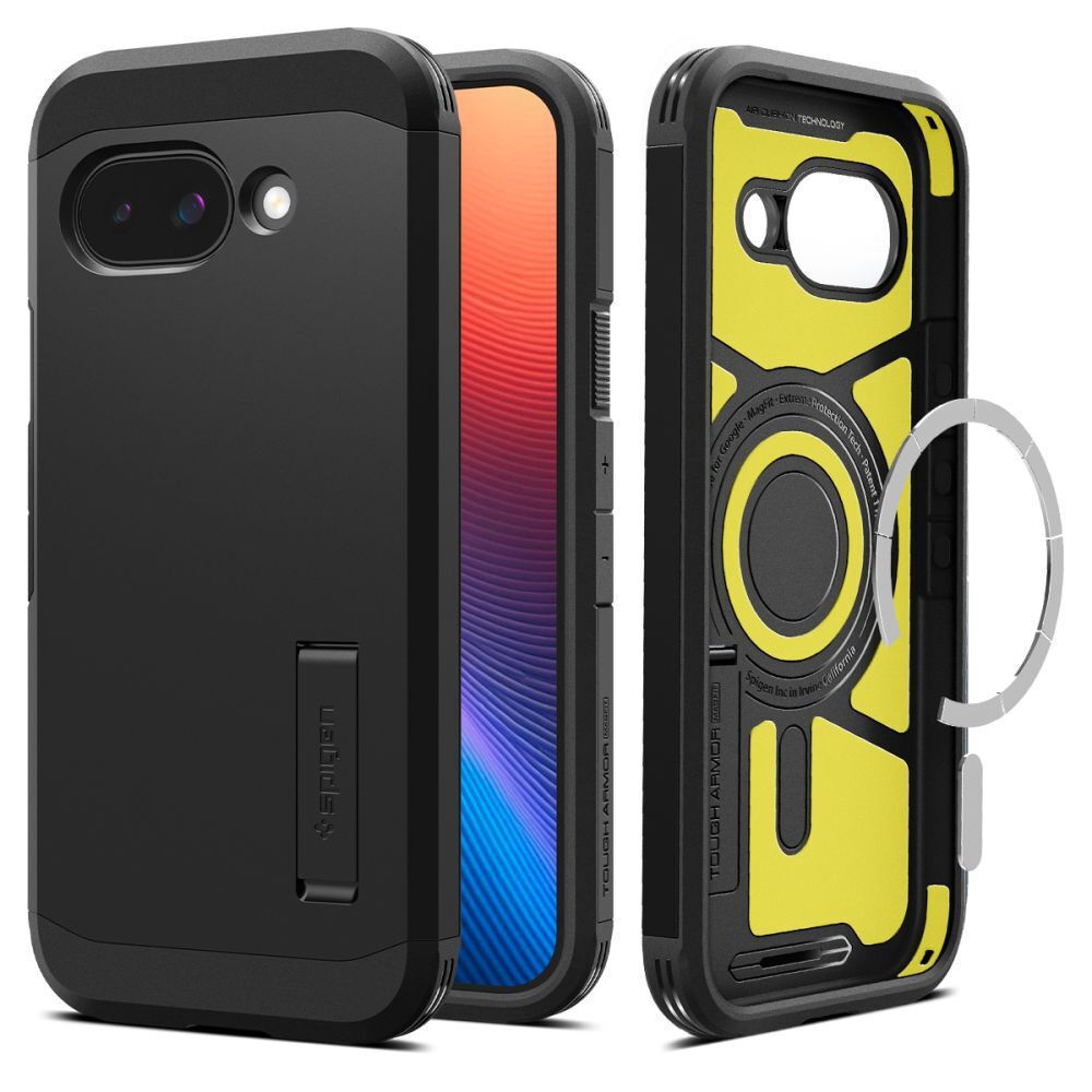 Spigen Tough Armor Back Cover Σιλικόνης / Πλαστικό 2mm Μαύρο (Google ...