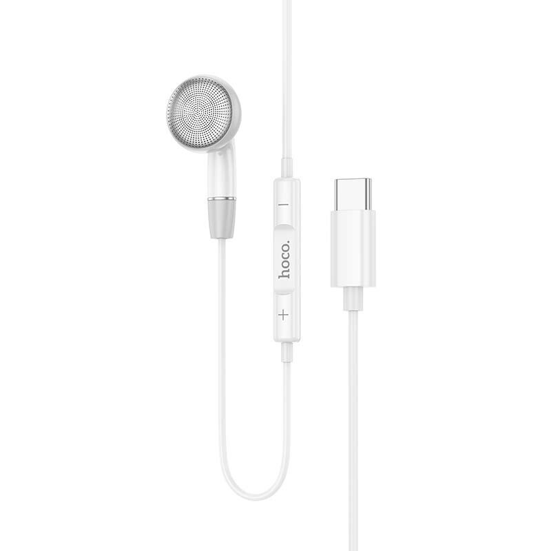 Hoco DM53 In-ear Handsfree Ακουστικά με Βύσμα USB-C Λευκό | Skroutz.gr