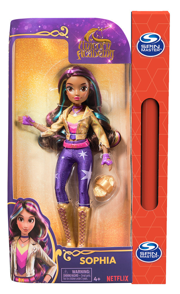 Παιχνιδολαμπάδα Unicorn Academy Unicorn Academy Fashion Doll - Sophia ...