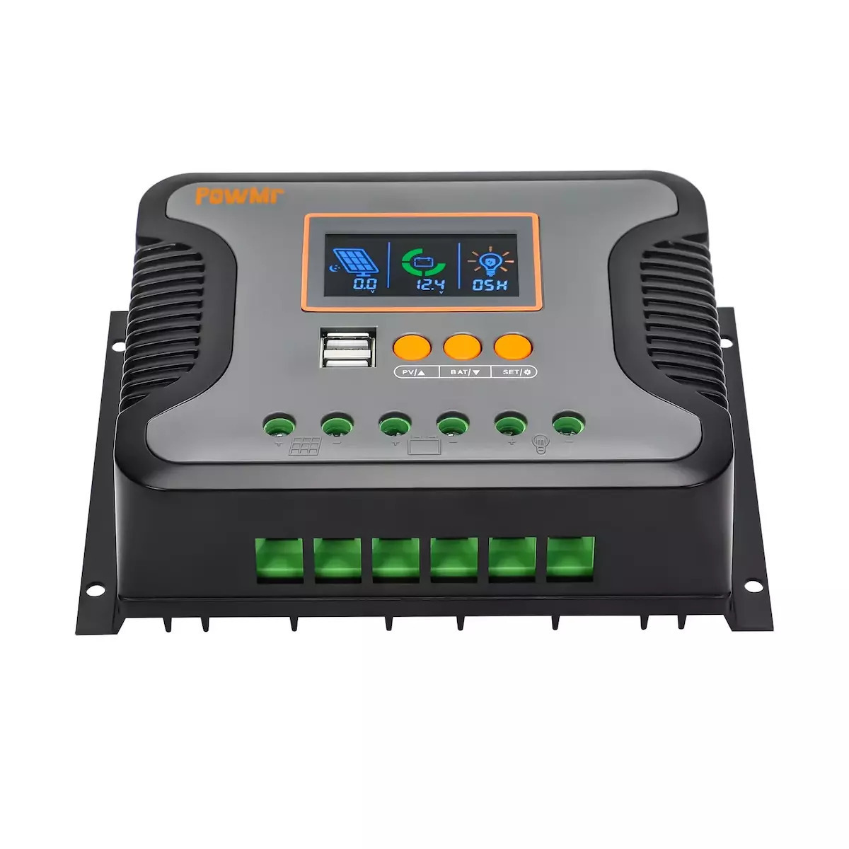 Pwm Solar Charge Controller 30a 60a 80a Options Multi-voltage Compatibility 80a Pwm Controller ...