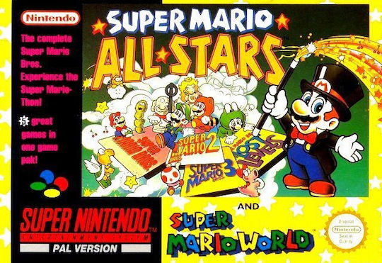 Super Mario All-Stars + Super Mario World SNES Joc (Folosit) | Skroutz ...