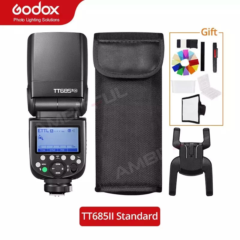 Godox Tt685ii Camera Flash Light High-speed Sync Ttl Compatibility Only ...