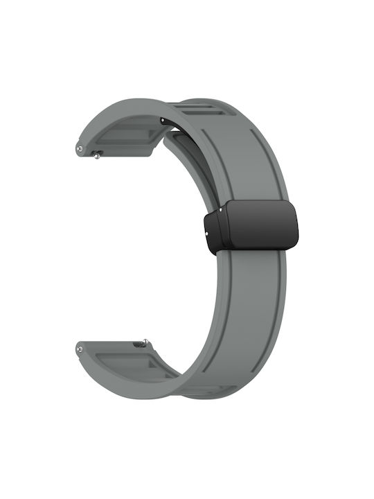 Curea din silicon cu model de linii, închidere magnetică neagră, pentru ...