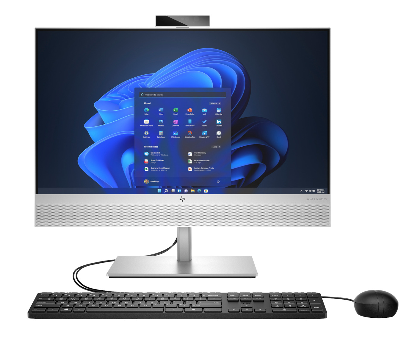 HP EliteOne 870 G9 23.8" (i5-14500/16GB/512GB SSD/FHD/W11 Pro) Silver ...