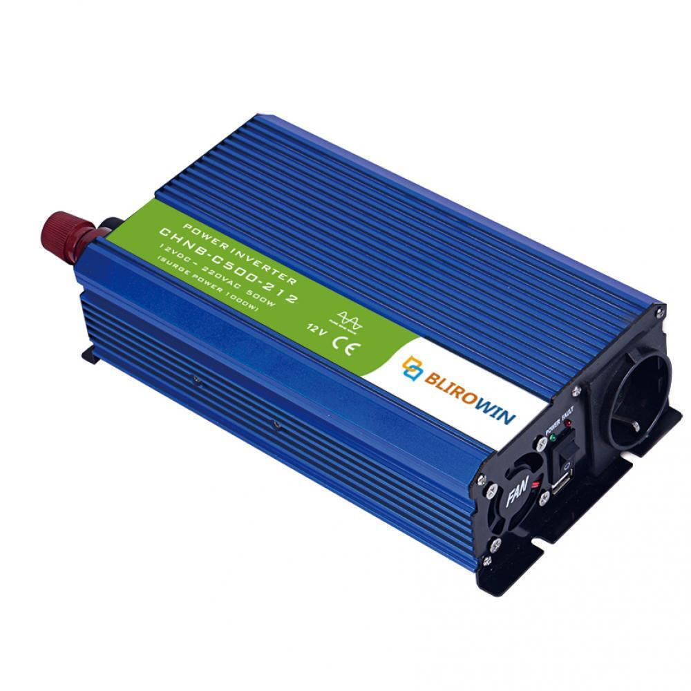 Inverter Αυτοκινήτου Καθαρού Ημιτόνου 500W για Μετατροπή 12V DC σε 220V AC | Skroutz.gr