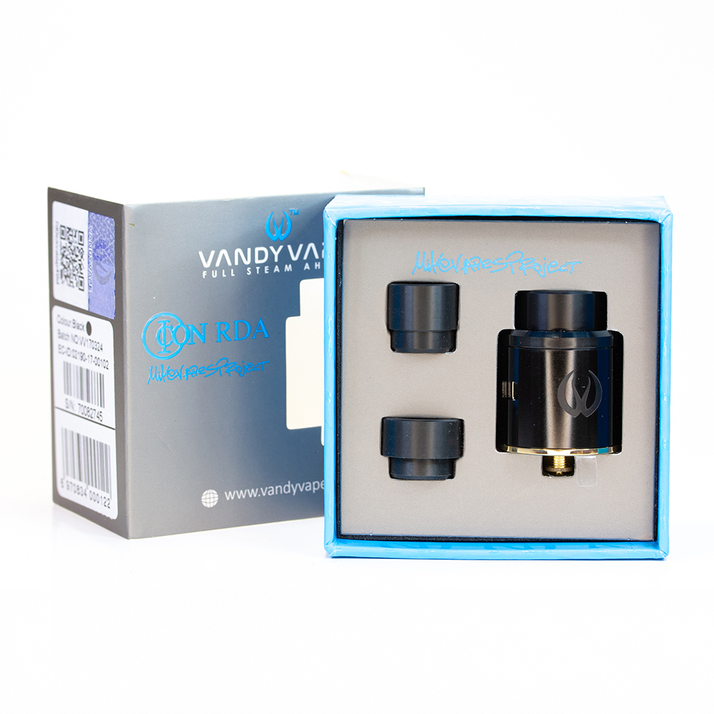 Vandy Vape Ατμοποιητής Ηλεκτρονικού Τσιγάρου RDA Μαύρο | Skroutz.gr
