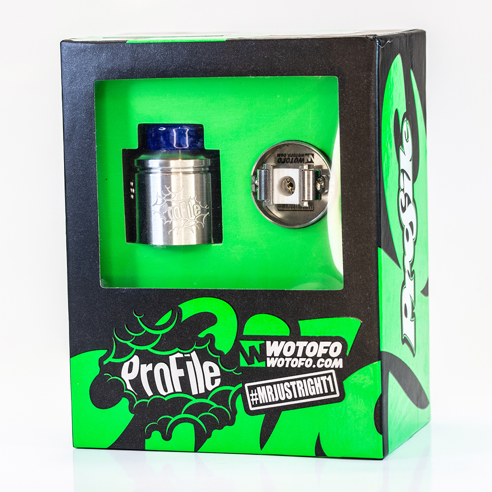 Wotofo Ατμοποιητής Ηλεκτρονικού Τσιγάρου RDA Ασημί | Skroutz.gr