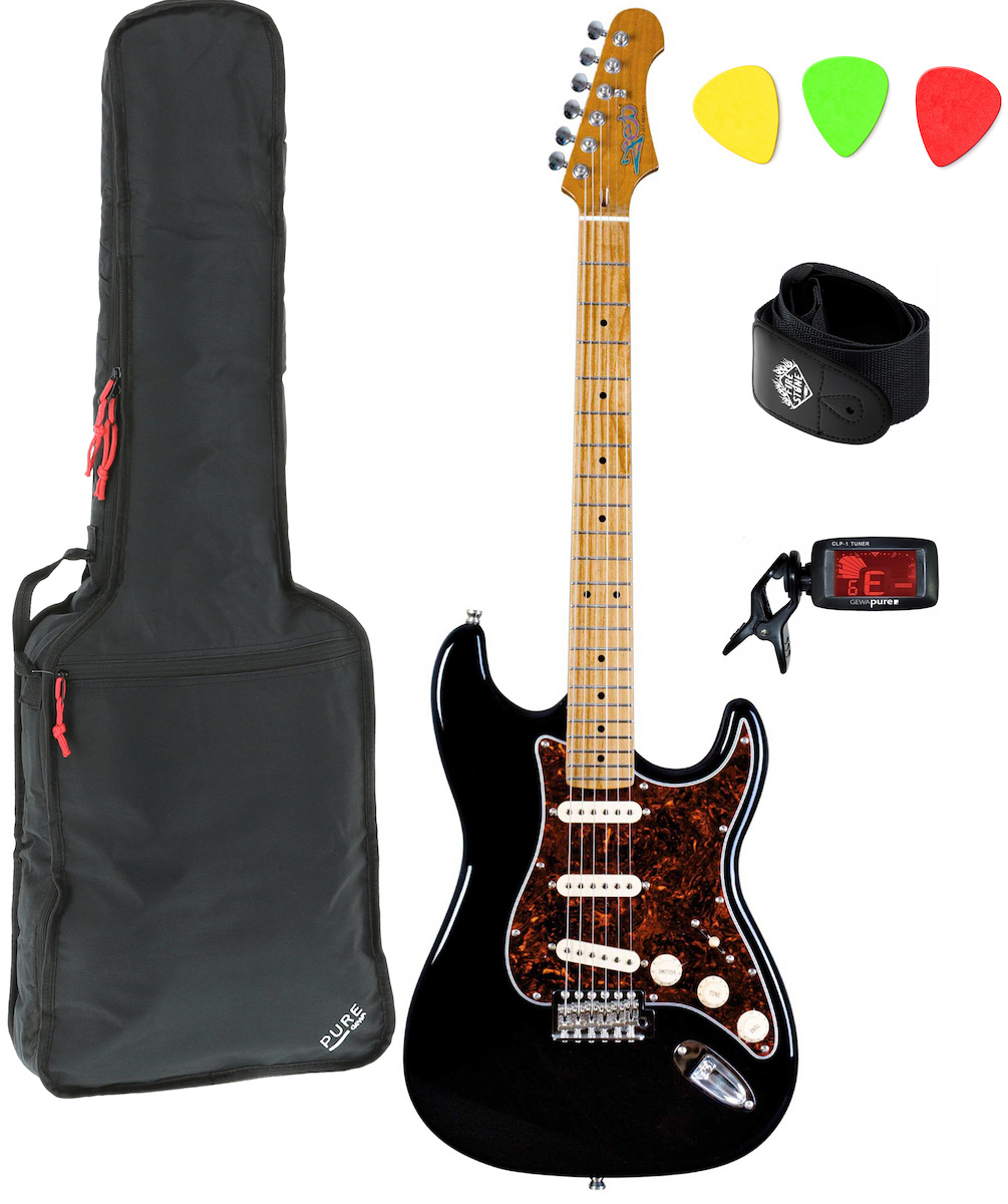 Jet Guitars Js300 Σετ Ηλεκτρική Κιθάρα ST Style με SSS Διάταξη Μαγνητών ...