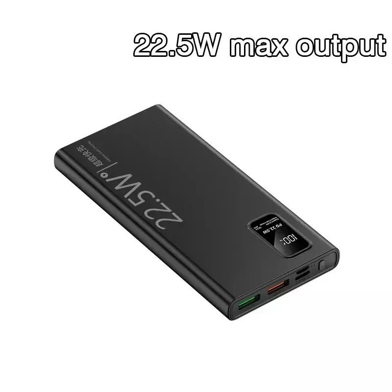 Power Bank 30000mAh 22.5W με 2 Θύρες USB-A και Θύρα USB-C Μαύρο | Skroutz.gr