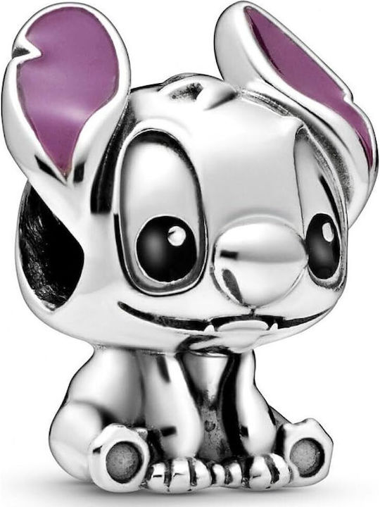 Pandora x Disney Lilo & Stitch Charm από Ασήμι Μωβ 798844C01 | Skroutz.gr