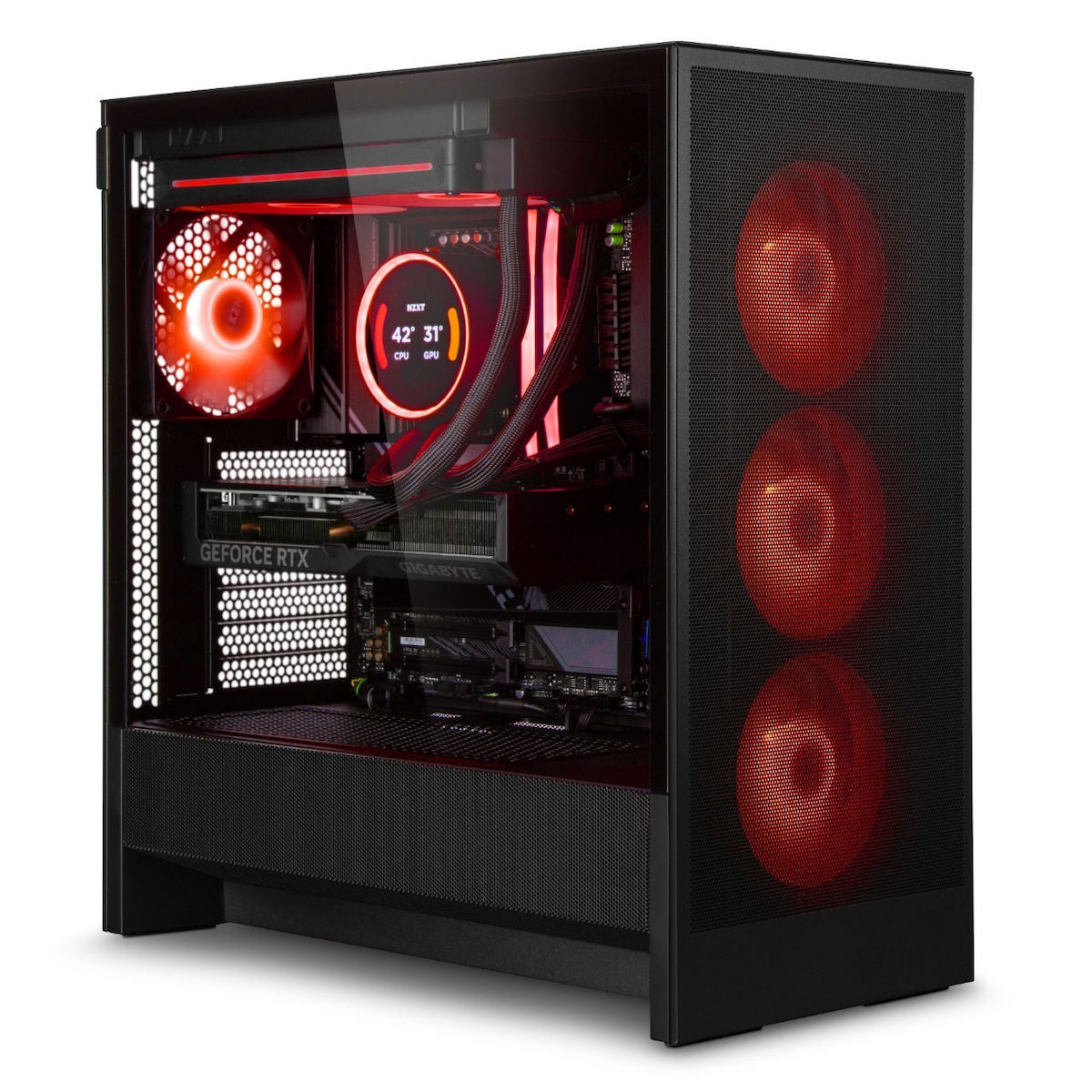 U-Case Cosmic Gaming Desktop PC (i7-14700KF/32GB DDR5/1TB SSD/Radeon RX ...