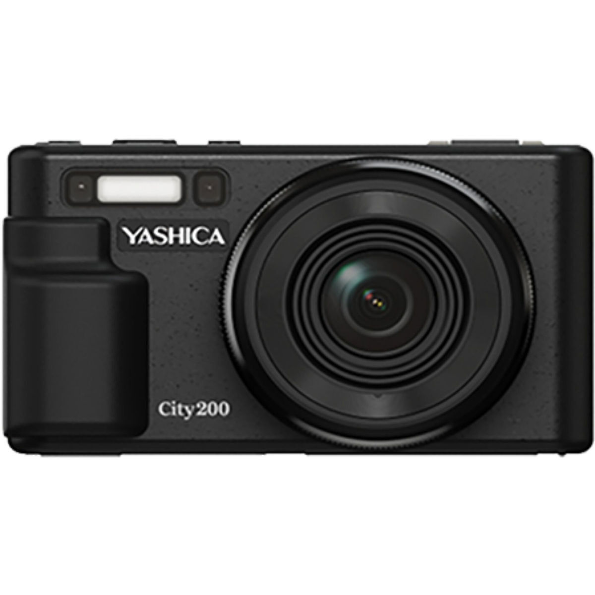Yashica City 200 Compact Φωτογραφική Μηχανή Οπτικού Ζουμ 10x Μαύρη ...