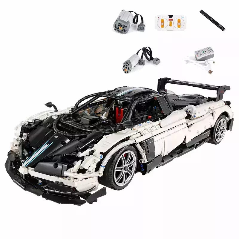 Technical Hypercar Model 2896 Pcs Building Set Environmentally Friendly ...