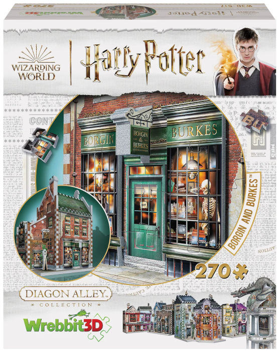 Puzzle 3d 270pz Harry Potter Borgin Burkes W3d-0517 | Skroutz.gr
