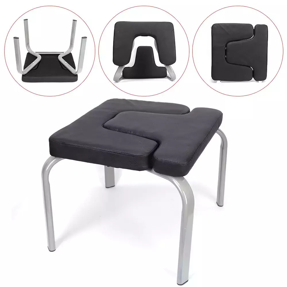 Yoga Rotary Chair Ergonomic Design Supports 200 Kg Black | Skroutz.gr