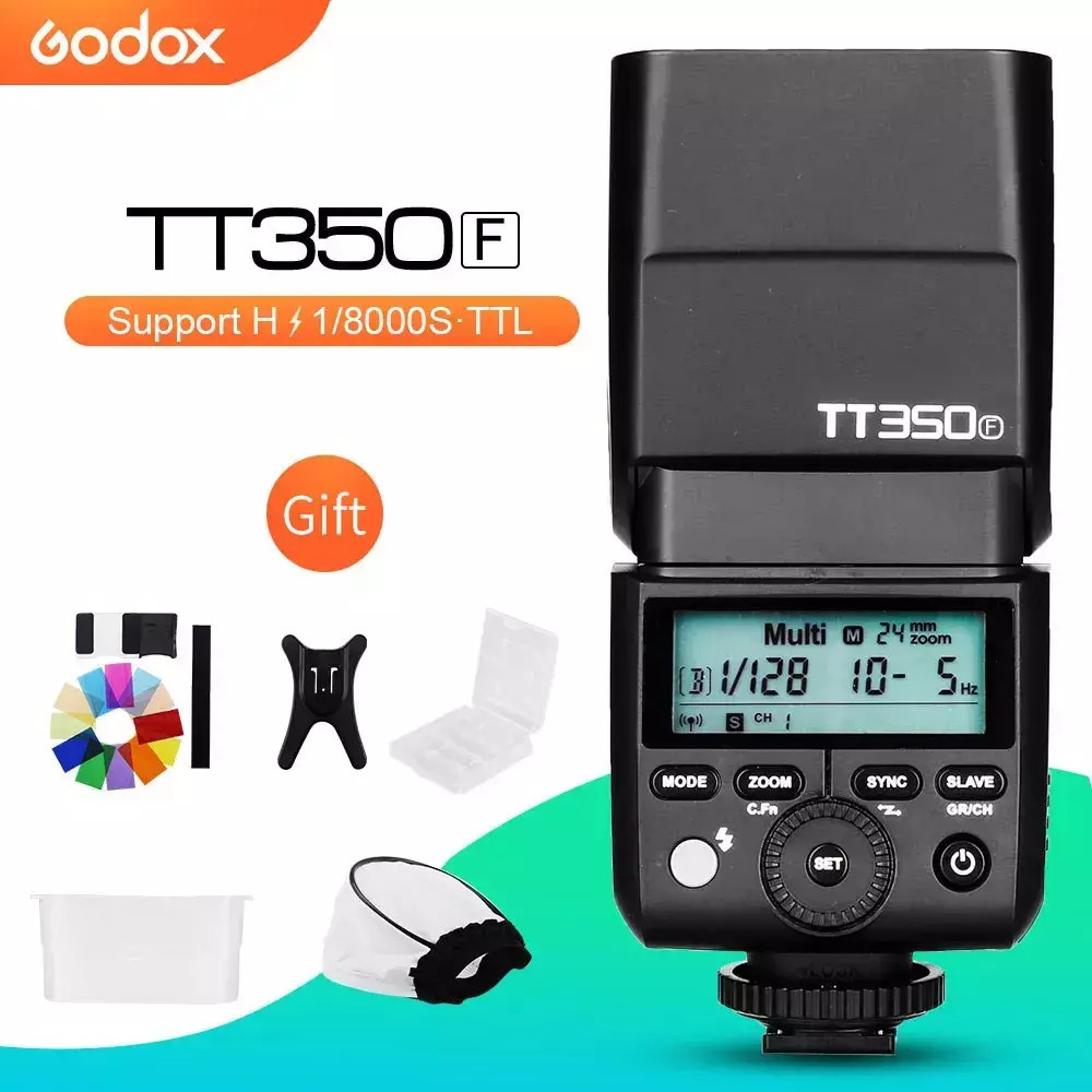 Godox Mini Speedlite Ttl Support High-speed Sync Tt350f Fuji | Skroutz.gr