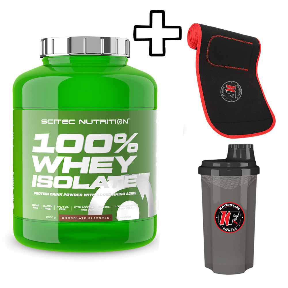 Scitec Nutrition 100% Whey Isolate 2000g Strawberry White Chocolate ...