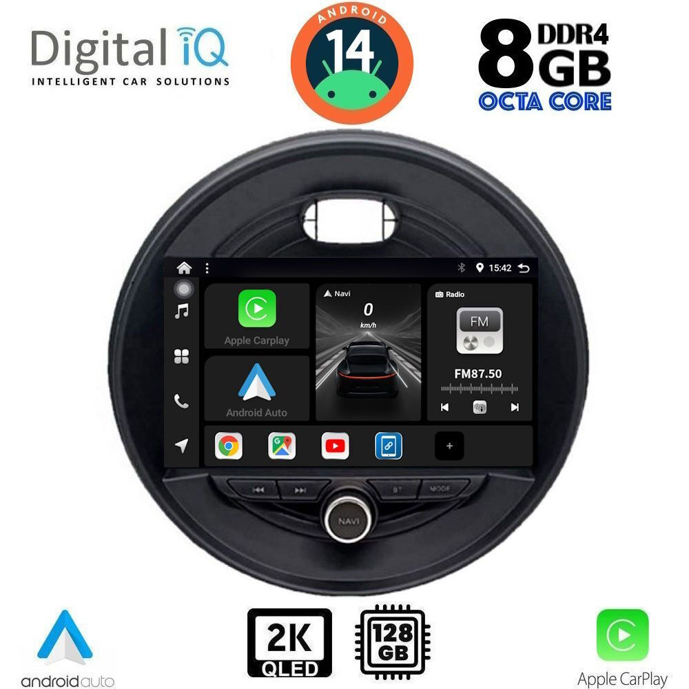 Digital IQ Ηχοσύστημα Αυτοκινήτου για Mini Cooper / Clubman / Roadster ...