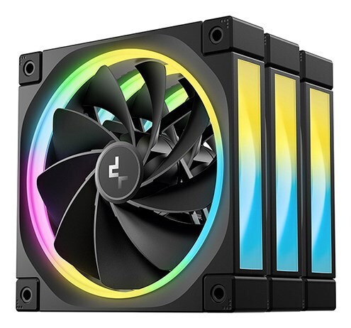 Deepcool FL12-3 IN 1 Case Fan 120mm με RGB Φωτισμό και Σύνδεση 4-Pin ...