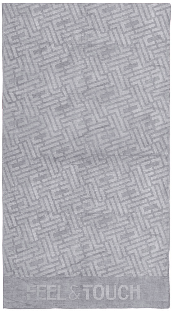 Feel & Touch Πετσέτα Θαλάσσης Γαλάζια 90x170εκ. | Skroutz.gr