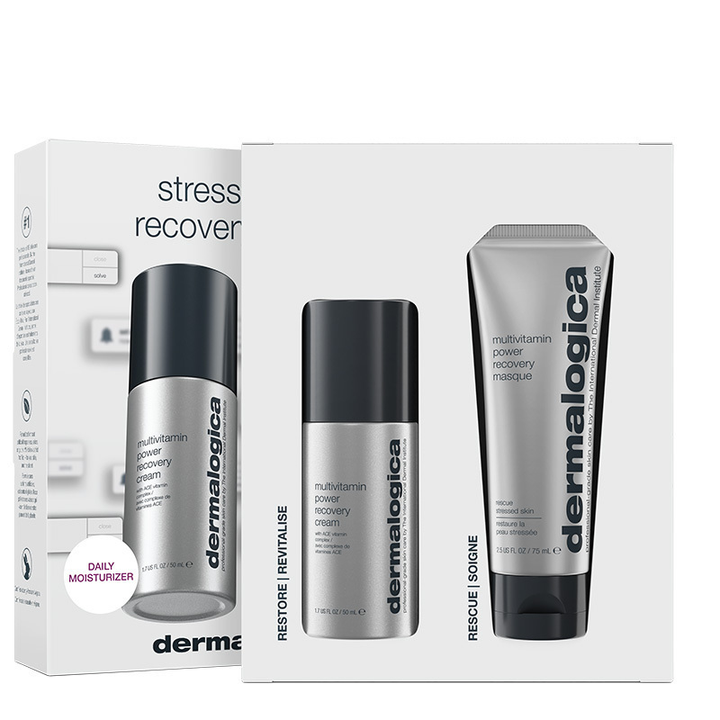 Stressed Skin Recovery System Set Dermalogica Multivitamin Power ...