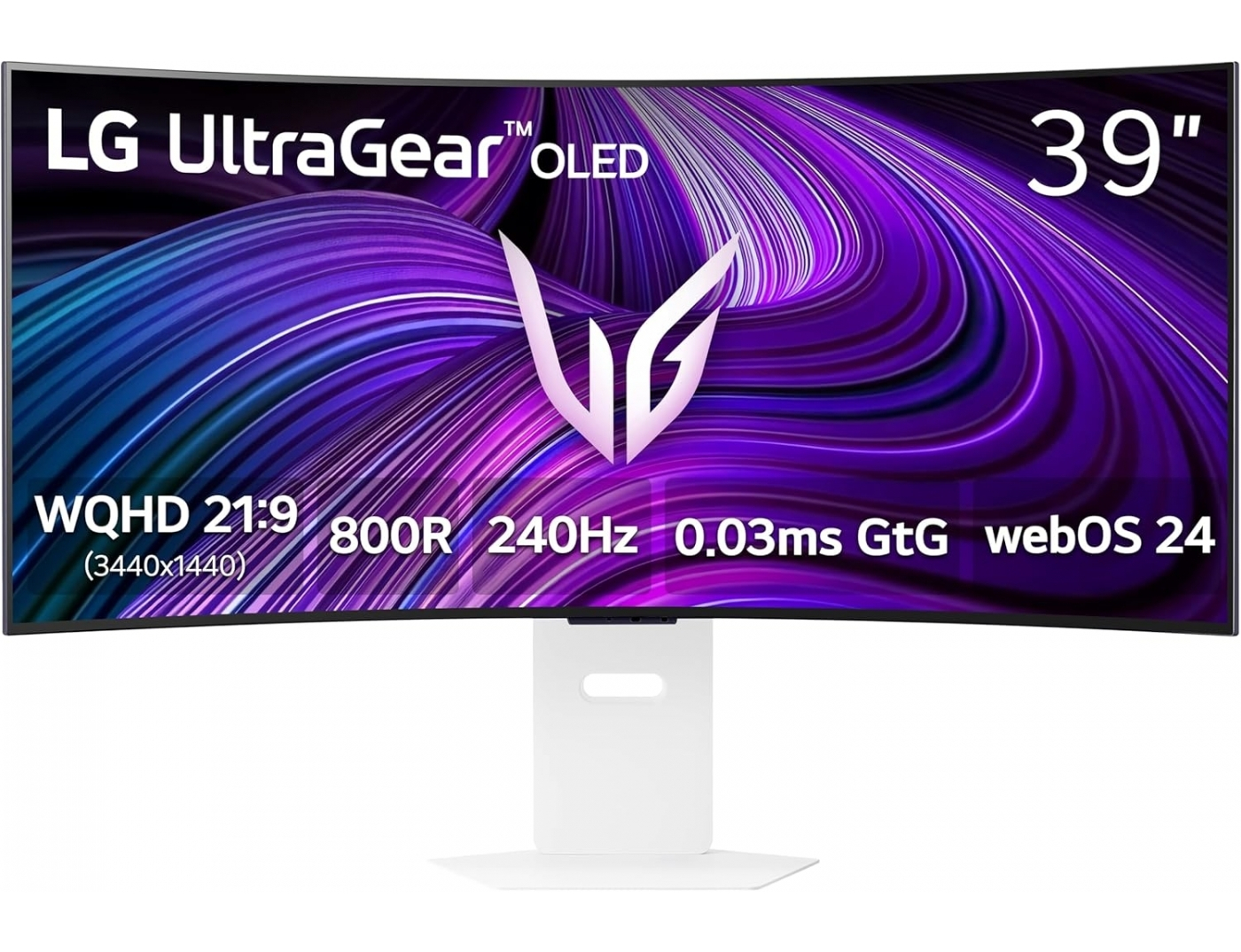 LG Ultragear Ultrawide OLED HDR Curved Monitor 39" QHD 3440x1440 240Hz ...
