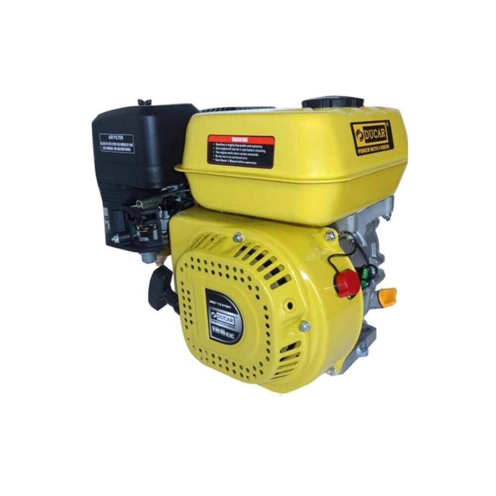Ducar Κινητήρας Βενζίνης Τετράχρονος 196cc 6.5hp με Κώνο και Μίζα (Ρεζερβουάρ 3.6lt) 04.01.03.01 ...