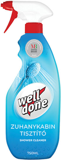 Well Done Shower Cabin Cleaning Spray 750ml | Skroutz Cyprus