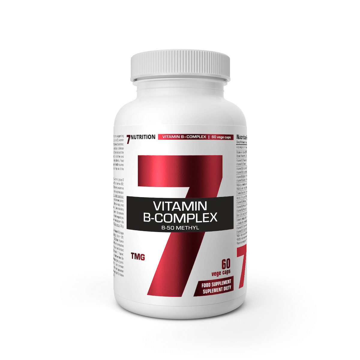 7Nutrition B-Complex Βιταμίνη για Ενέργεια, Ενίσχυση του Ανοσοποιητικού ...