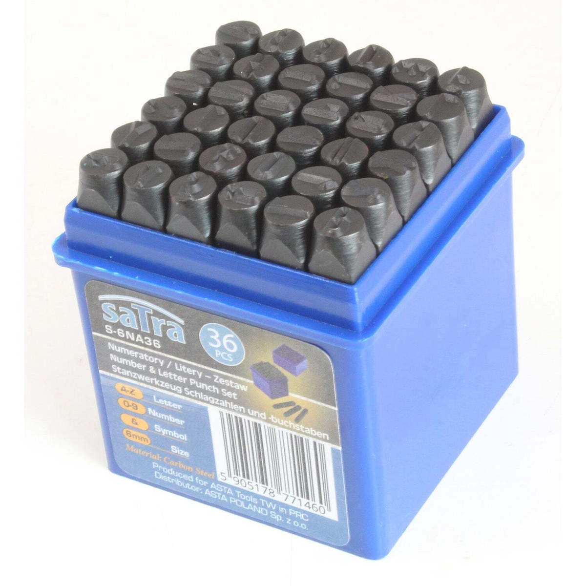 Σετ Χτυπητά Γράμματα Αριθμοί 6mm 36 Τμχ | Skroutz.gr