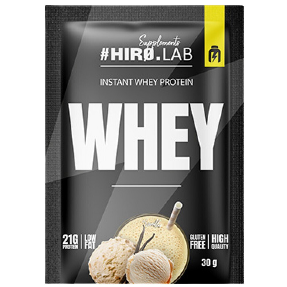 Hiro.Lab Instant Whey Proteină Din Zer Fără gluten cu Aromă Înghețată ...