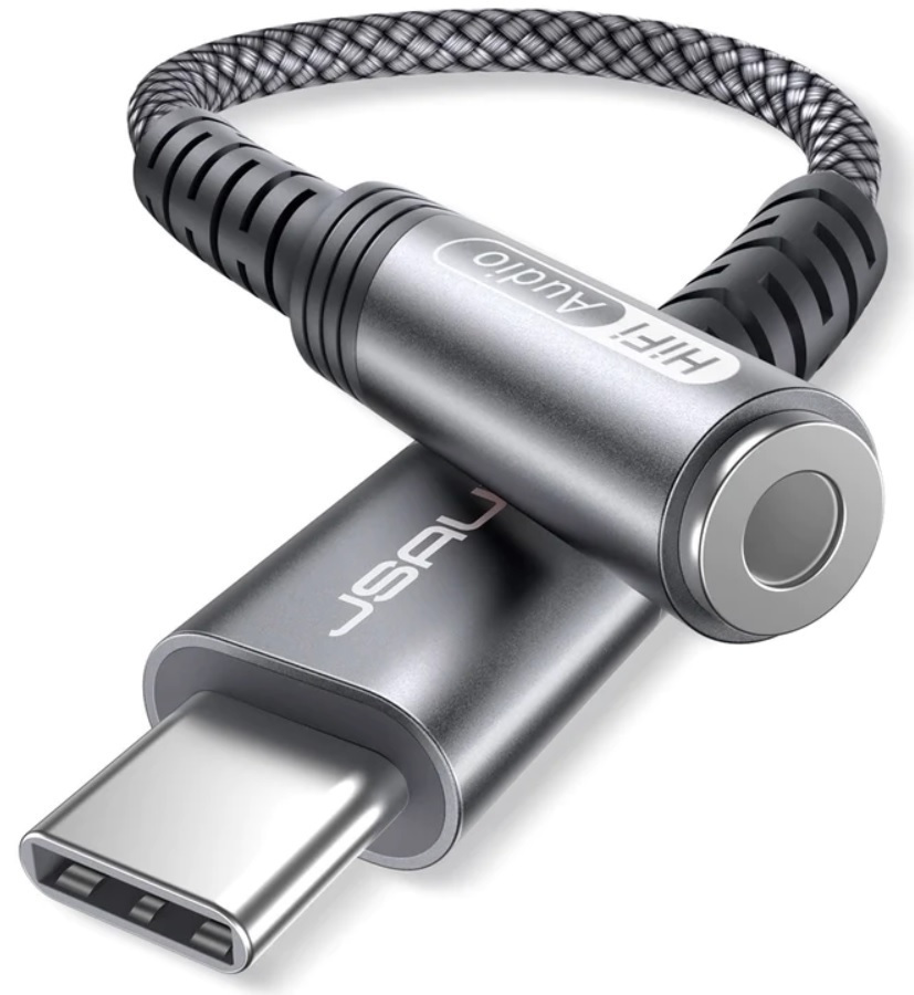 Jsaux Μετατροπέας USB-C / 3.5mm female σε USB-C / 3.5mm female 1τμχ | Skroutz.gr