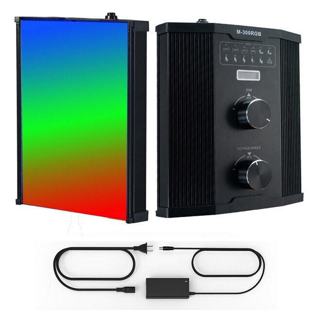 Wellmaking Rgb Panel Light 15w/color Bi-color 2700-9000k + Full Rgb ...