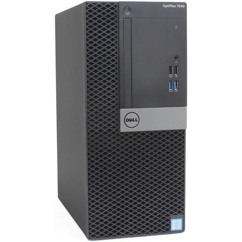 Dell 7040 Mini Tower Refurbished Grade A (Core i7-6700/8GB/256GB SSD ...