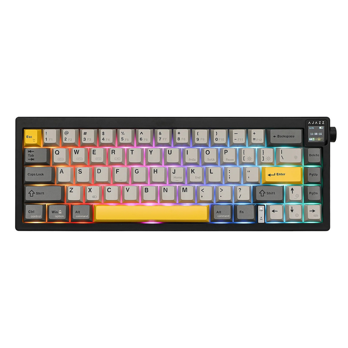 Ajazz AK820 Max Wireless Gaming Mechanical Keyboard 60% with Dream ...