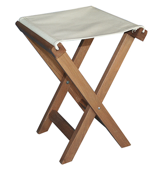 Stool For Living Room Wooden Walnut 38x38x38cm METS-PANI-01740 | Skroutz.mt