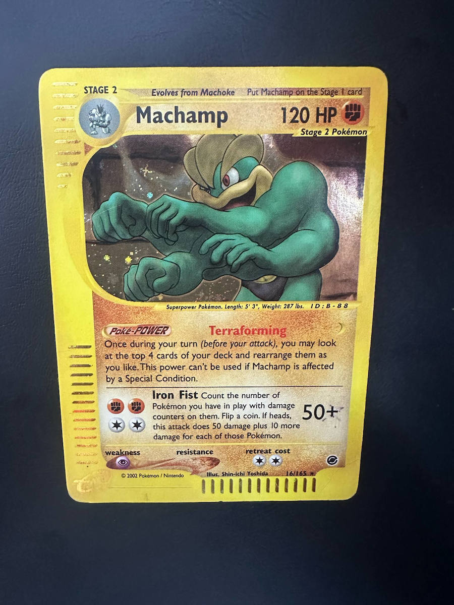 Pokemon Machamp-016/165 Holo Rare Single Card Slightly Damaged | Skroutz.gr