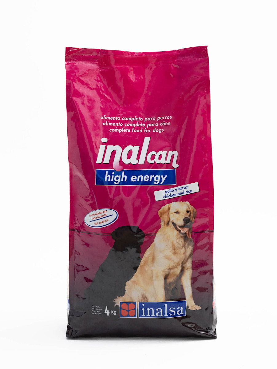 Inalcan 4kg Hrană Uscată pentru Câini Adulţi cu Carne, Păsări de curte ...