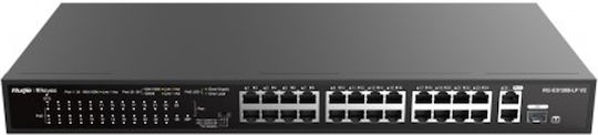 Ruijie 34702 Unmanaged L2 PoE Switch με 26 Θύρες Gigabit (1Gbps) Ethernet και 1 SFP Θύρα ...