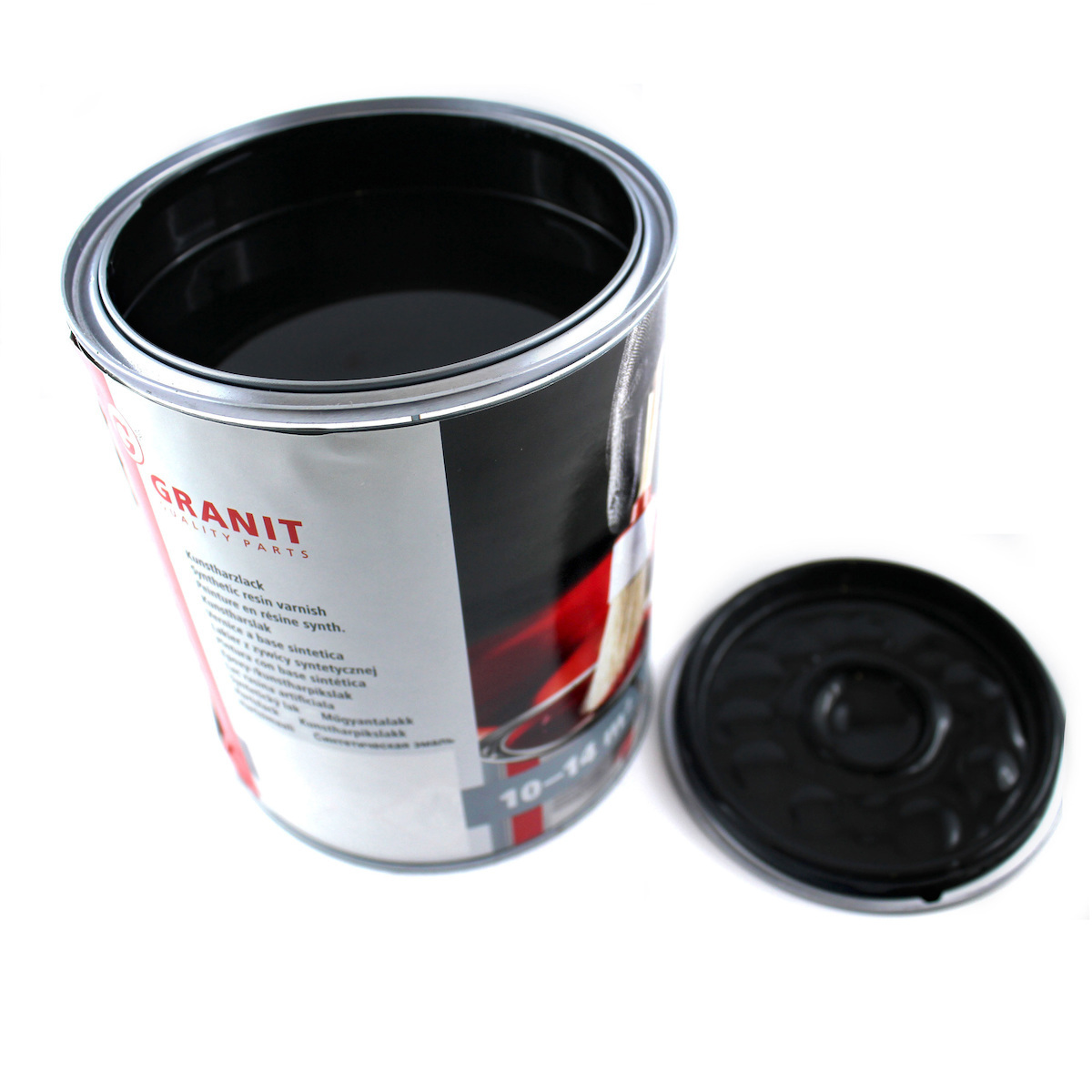 Vopsea Negru Intens Ral 9005 Nopolux Wilckens Granit 2.5 L Can ...