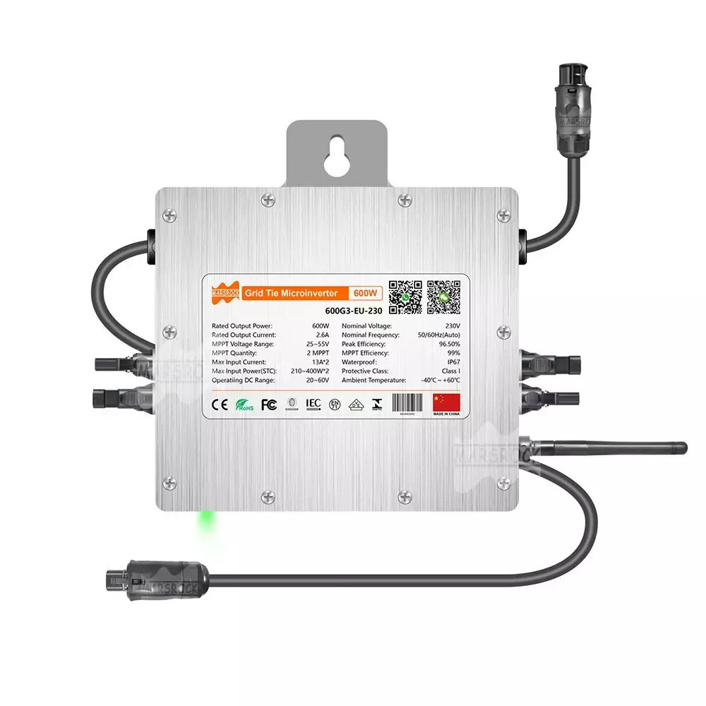 Deye Mppt Solar Inverter Wi-fi Connectivity 600w 230v Ac 20-60v Dc ...