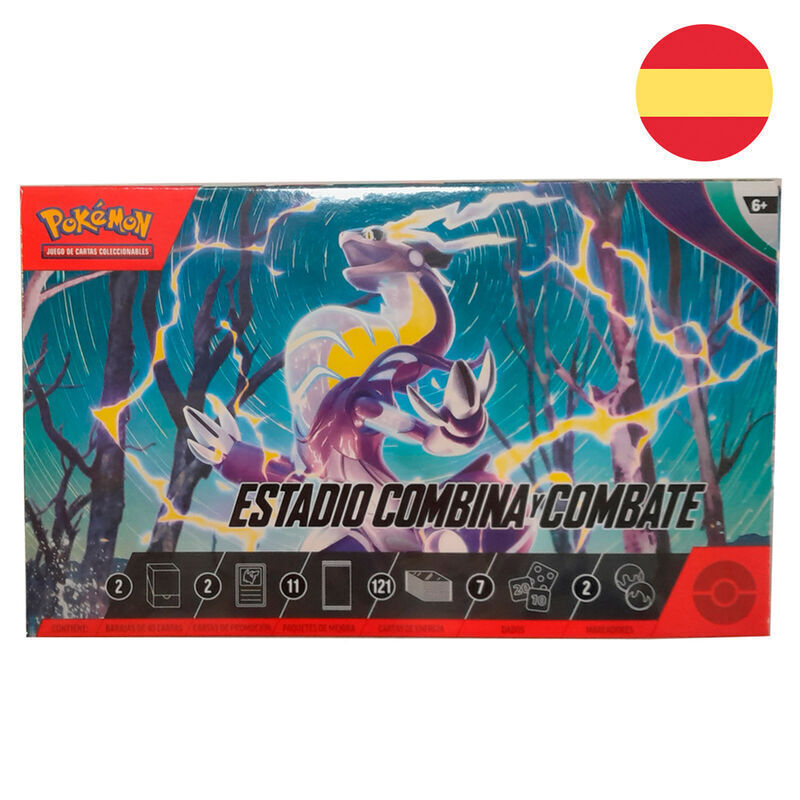 Spanish Pokemon Combine Combat Stadium Collectible Card Game Box ...